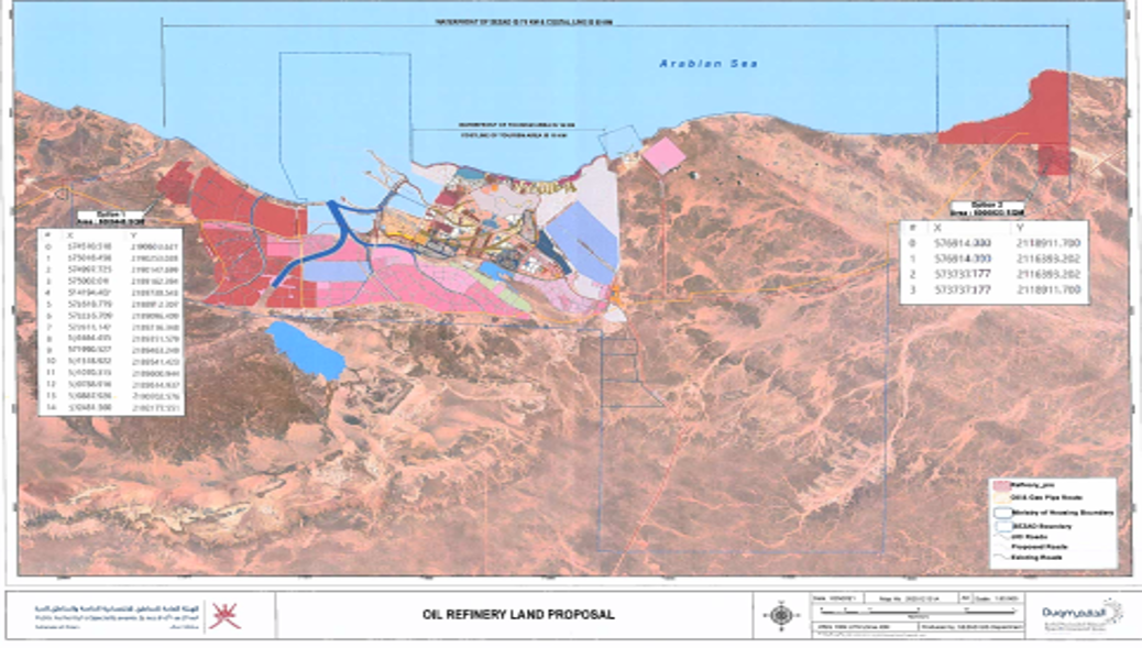 Duqum Petrochemical Industry – fivecontinent.om